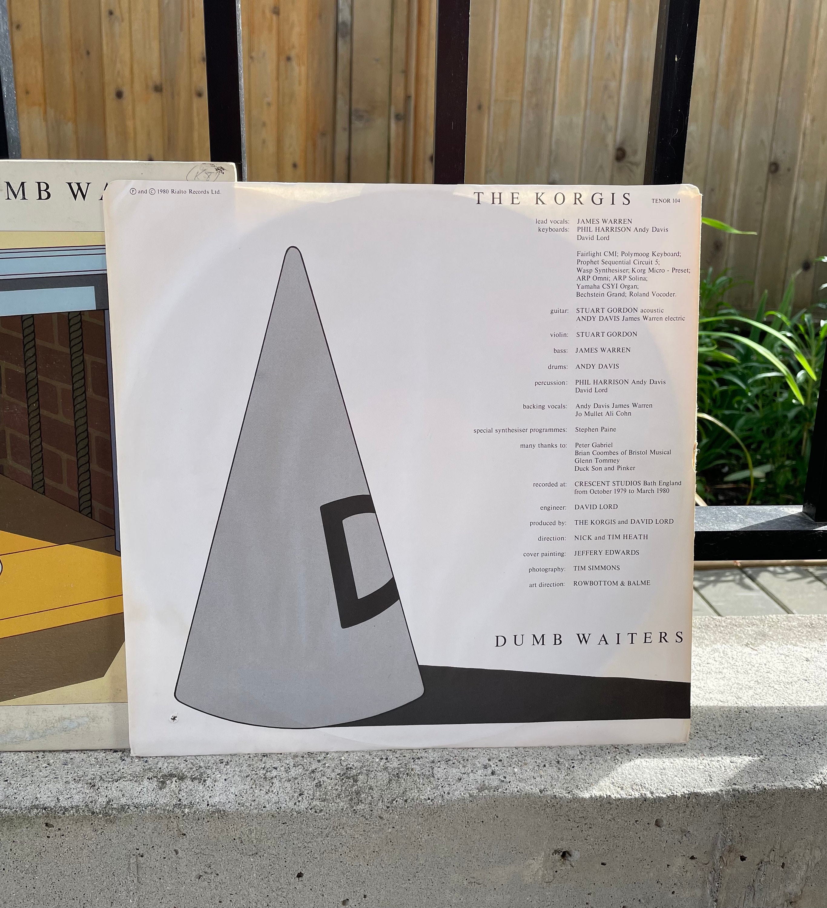 The Korgis, Dumb Waiters, Vintage Vinyl, From Polygram 1980 - Etsy