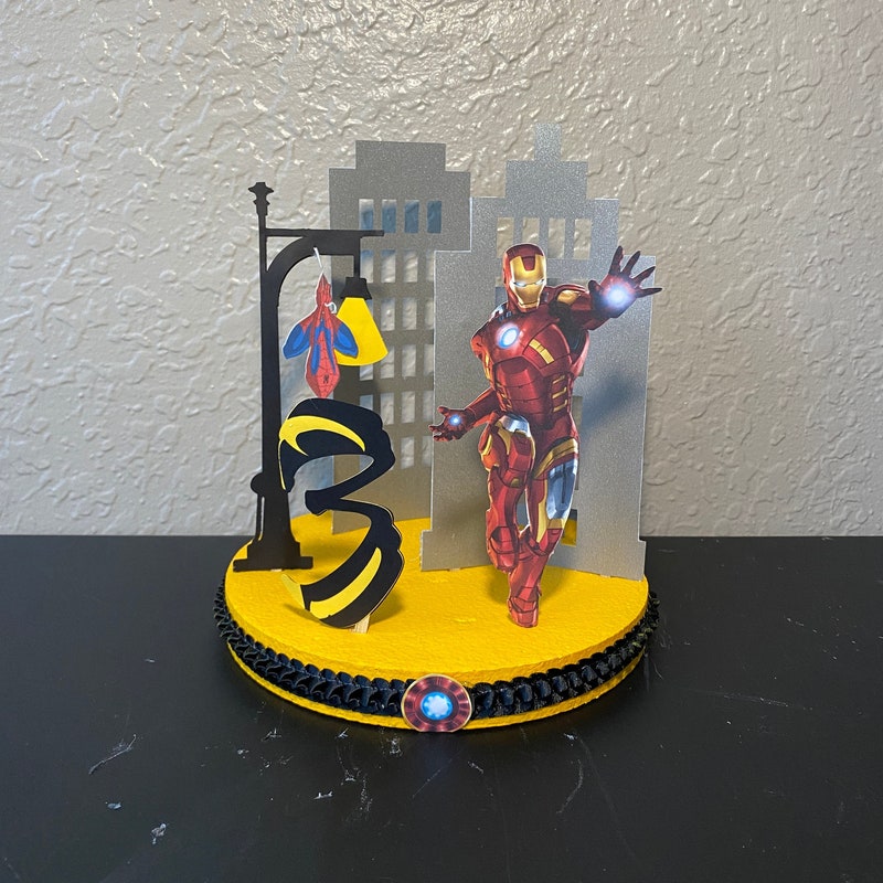 Iron Man Birthday Party Decorations - Etsy