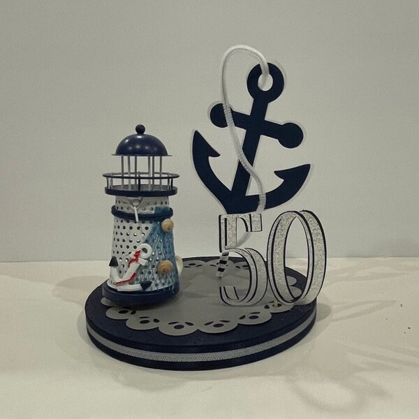 Lighthouse Cake Topper - Etsy