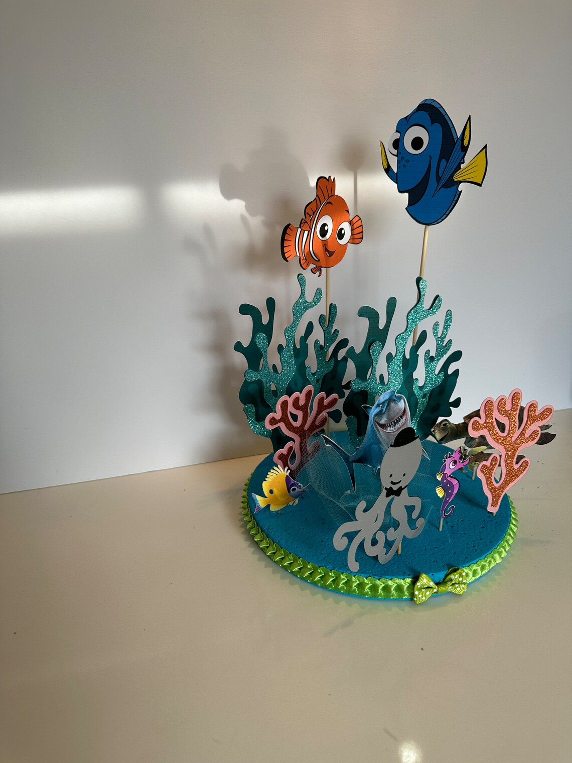Finding Nemo Center Piece Finding Nemo Cake Topper Finding - Etsy