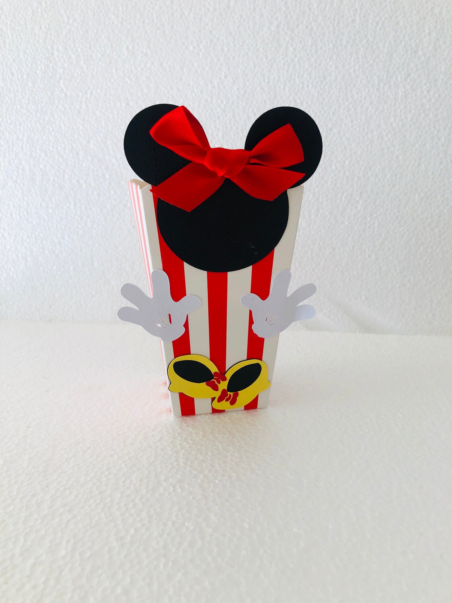 Mickey Mouse Popcorn Bags Minnie Mouse Popcorn Bags Mickey - Etsy