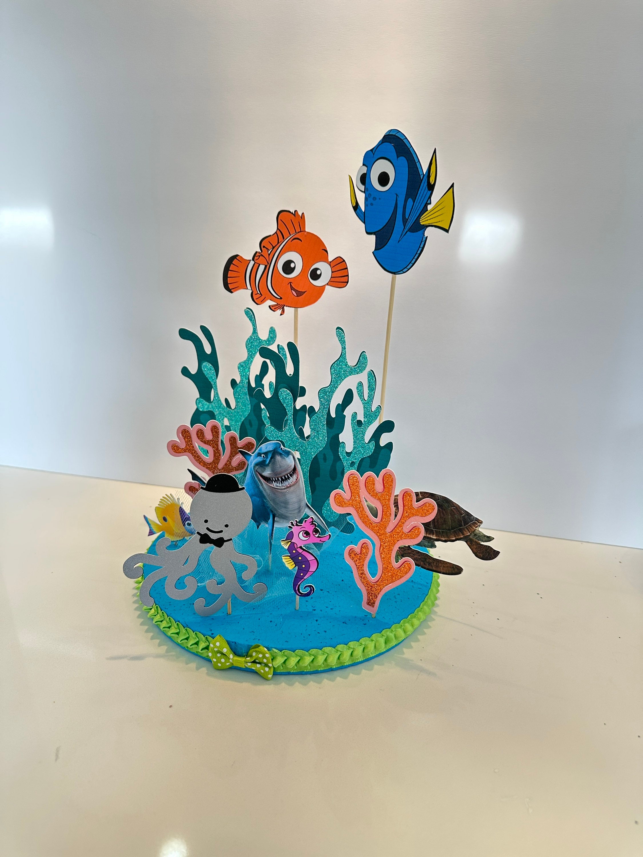 Finding Nemo Center Piece Finding Nemo Cake Topper Finding - Etsy