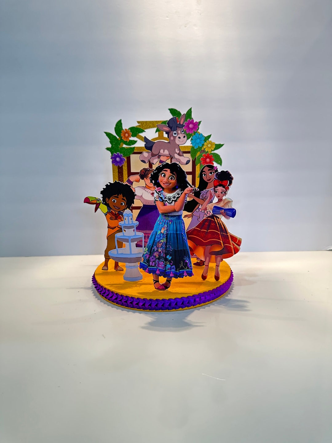 Encanto Centerpiece | Encanto Table Decoration | Encanto Cake Topper - Etsy