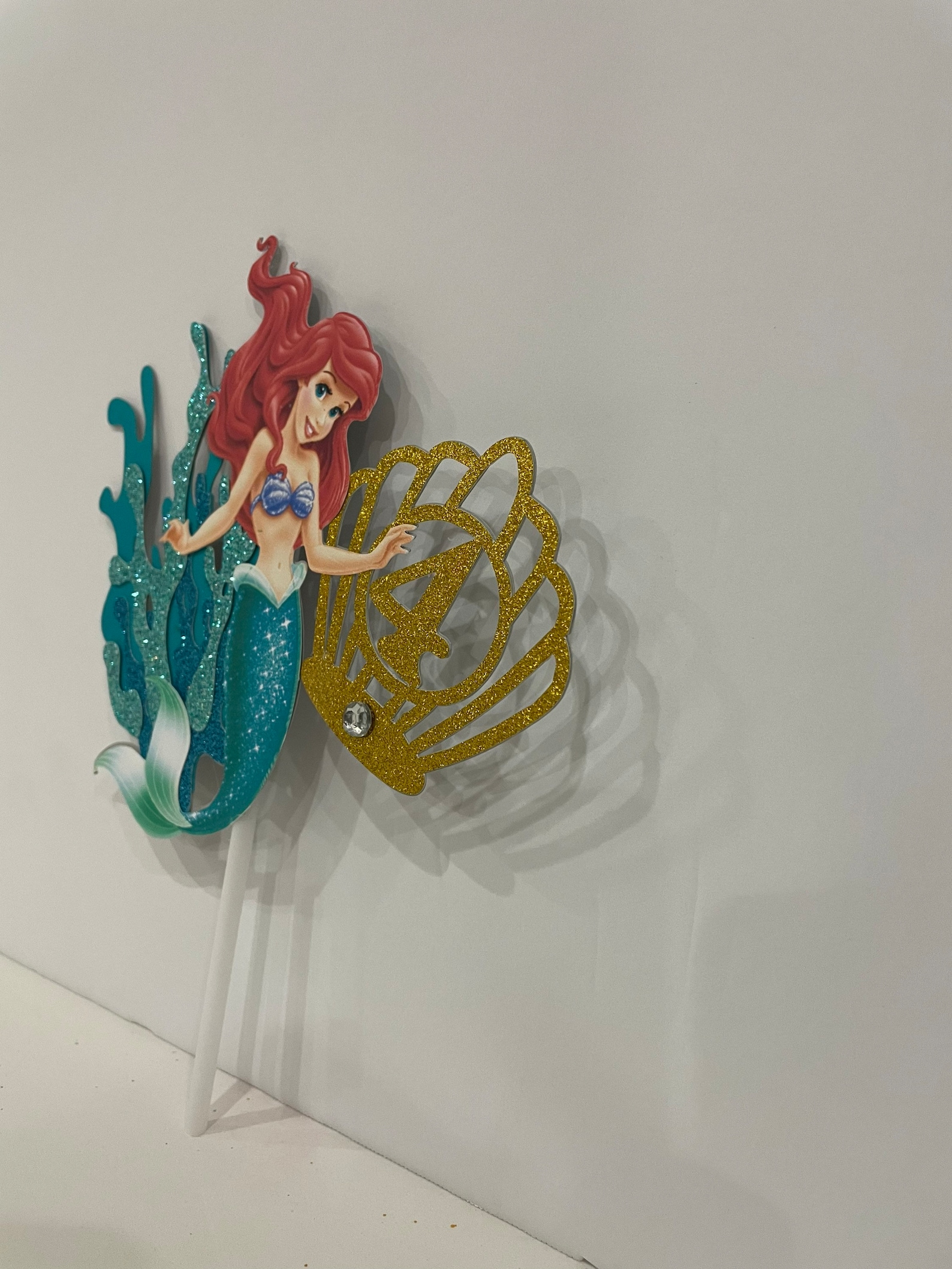 Little Mermaid Cake Topper Princess Ariel Cake Topper - Etsy