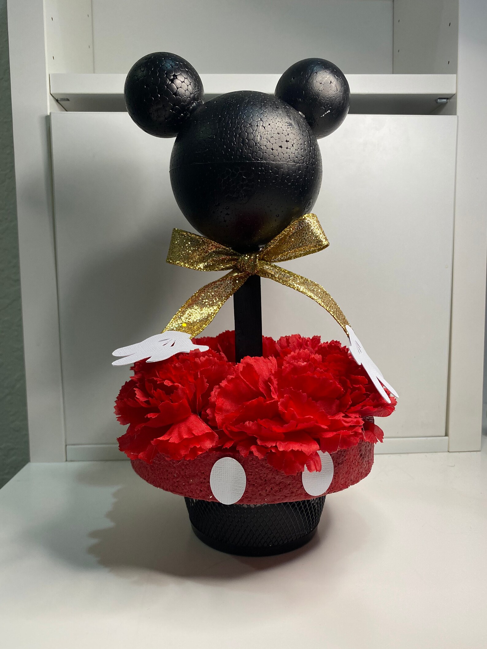 Mickey Mouse Decoration, Mickey Mouse Centerpiece, Mickey Mouse ...