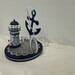 Lighthouse Cake Topper, Lighthouse Table Decoration, Blue Light House ...