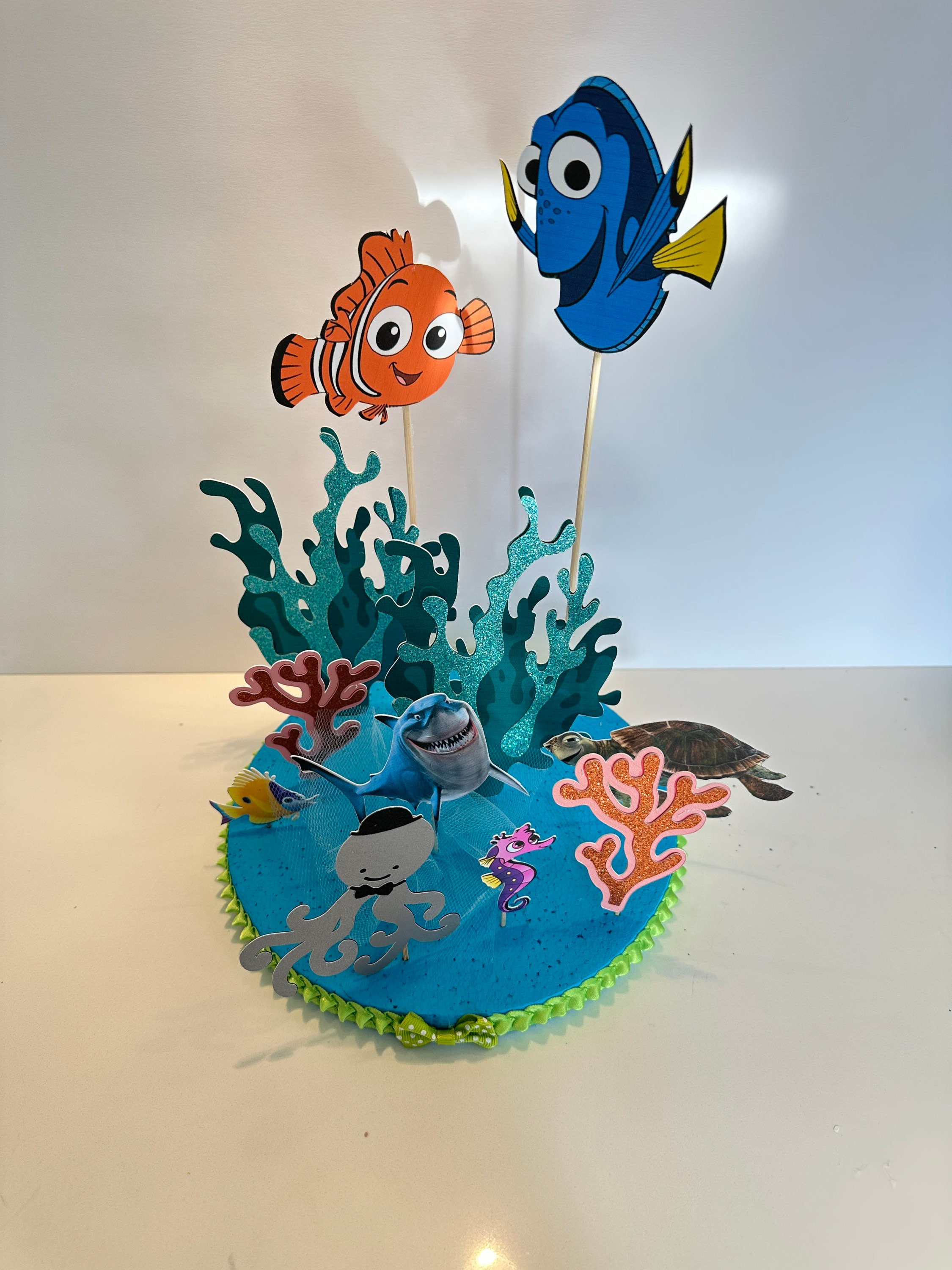 Finding Nemo Center Piece Finding Nemo Cake Topper Finding - Etsy