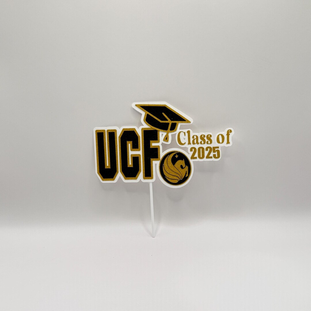 UCF Cake Topper – University of Central Florida Graduation Party Decor ...