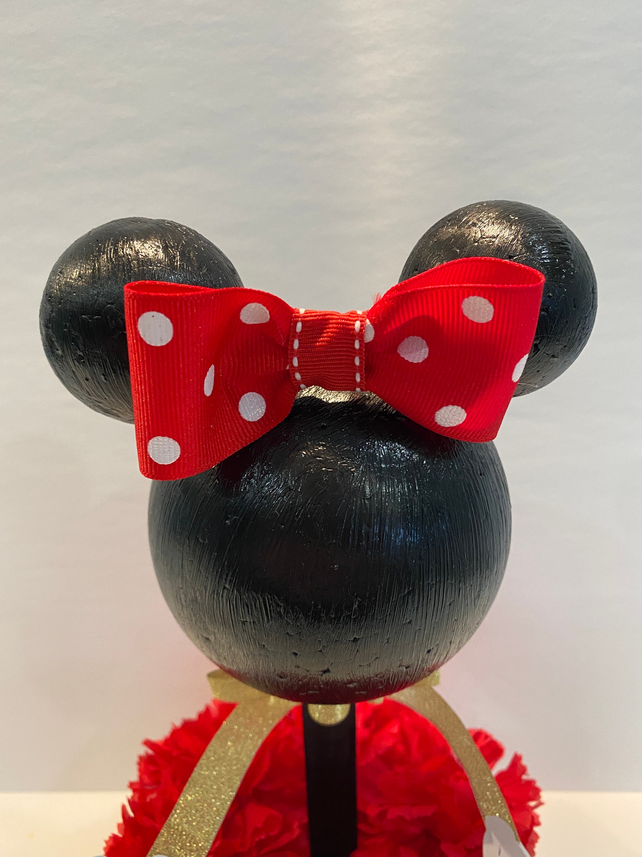 Minnie Mouse Table Decoration Minnie Mouse Centerpieces - Etsy