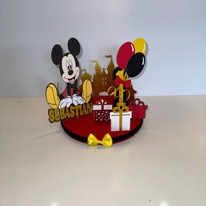 Mickey Mouse Centerpiece, Mickey Mouse Centerpieces, Mickey Mouse Table ...