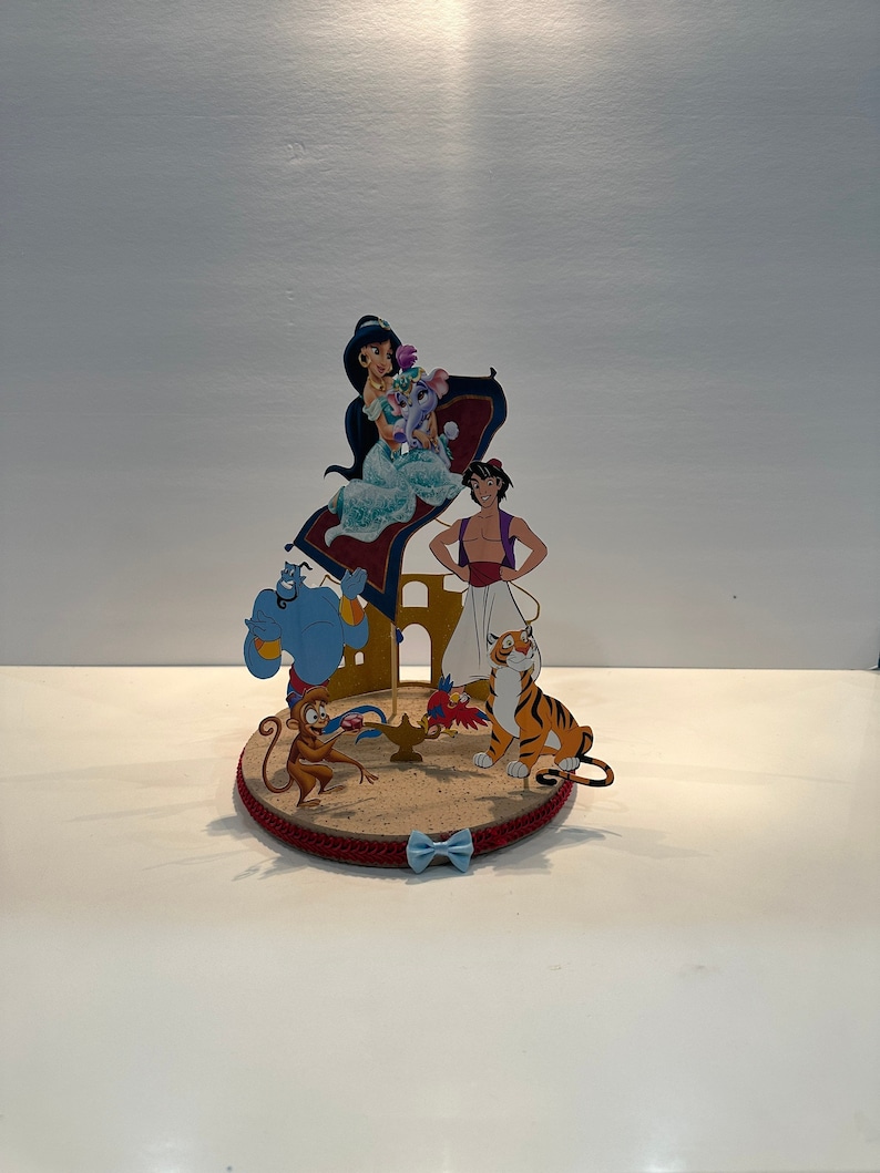 Aladdin Cake Topper Aladdin Table Decoration Aladdin - Etsy