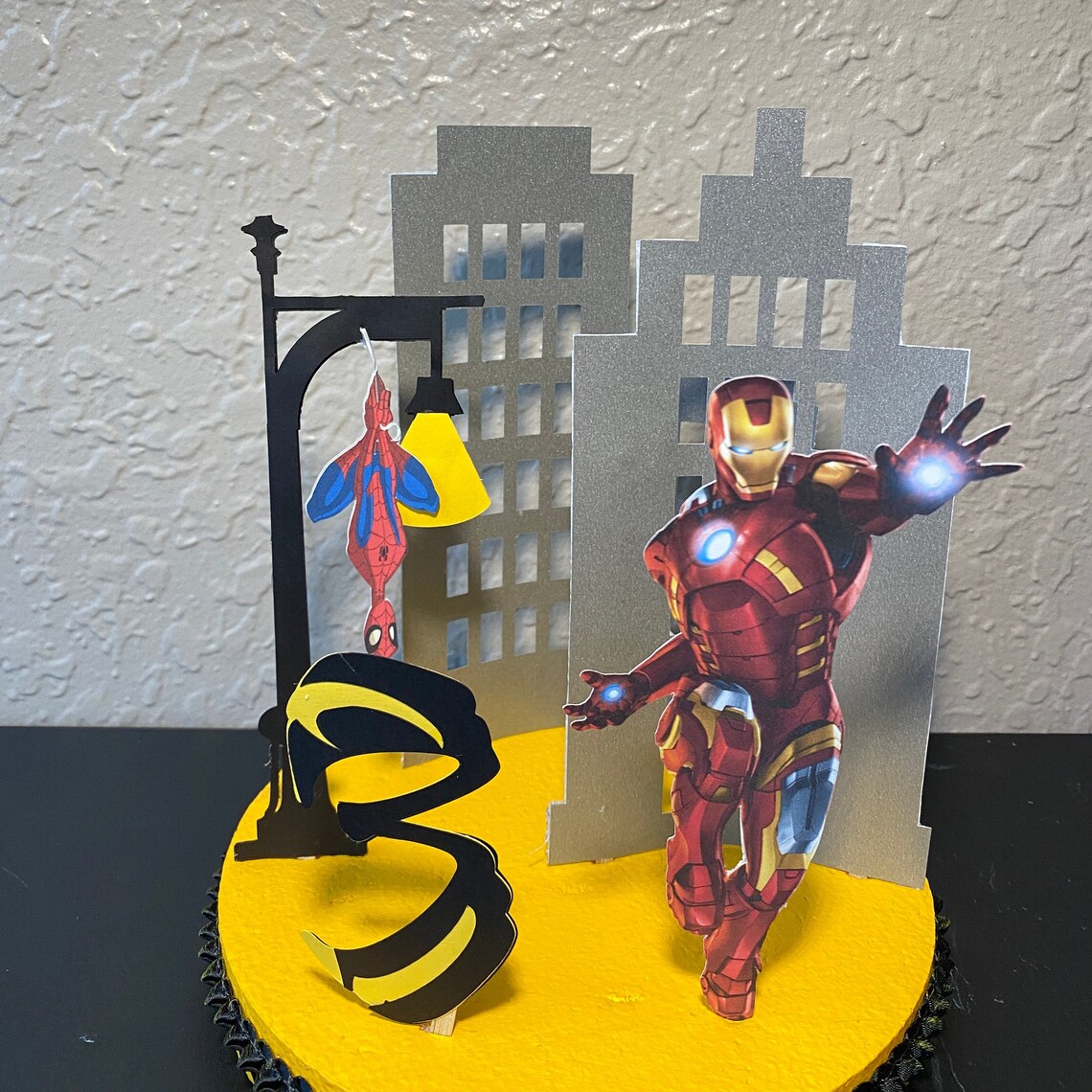 Iron Man Heroic Centerpiece – Epic Table Decoration for Fans - Etsy
