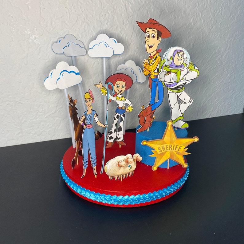 Toy Story Cake Topper Toy Story Center Piece Toy Story Party - Etsy