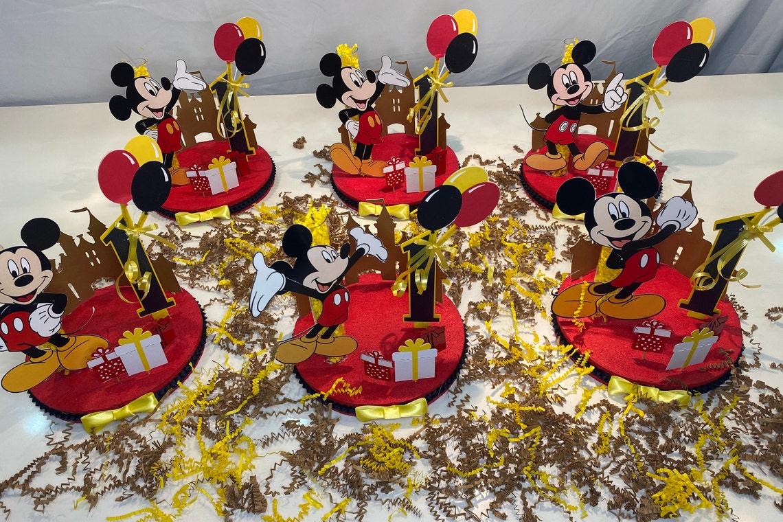 Mickey Mouse Centerpiece Mickey Mouse Centerpieces Mickey | Etsy