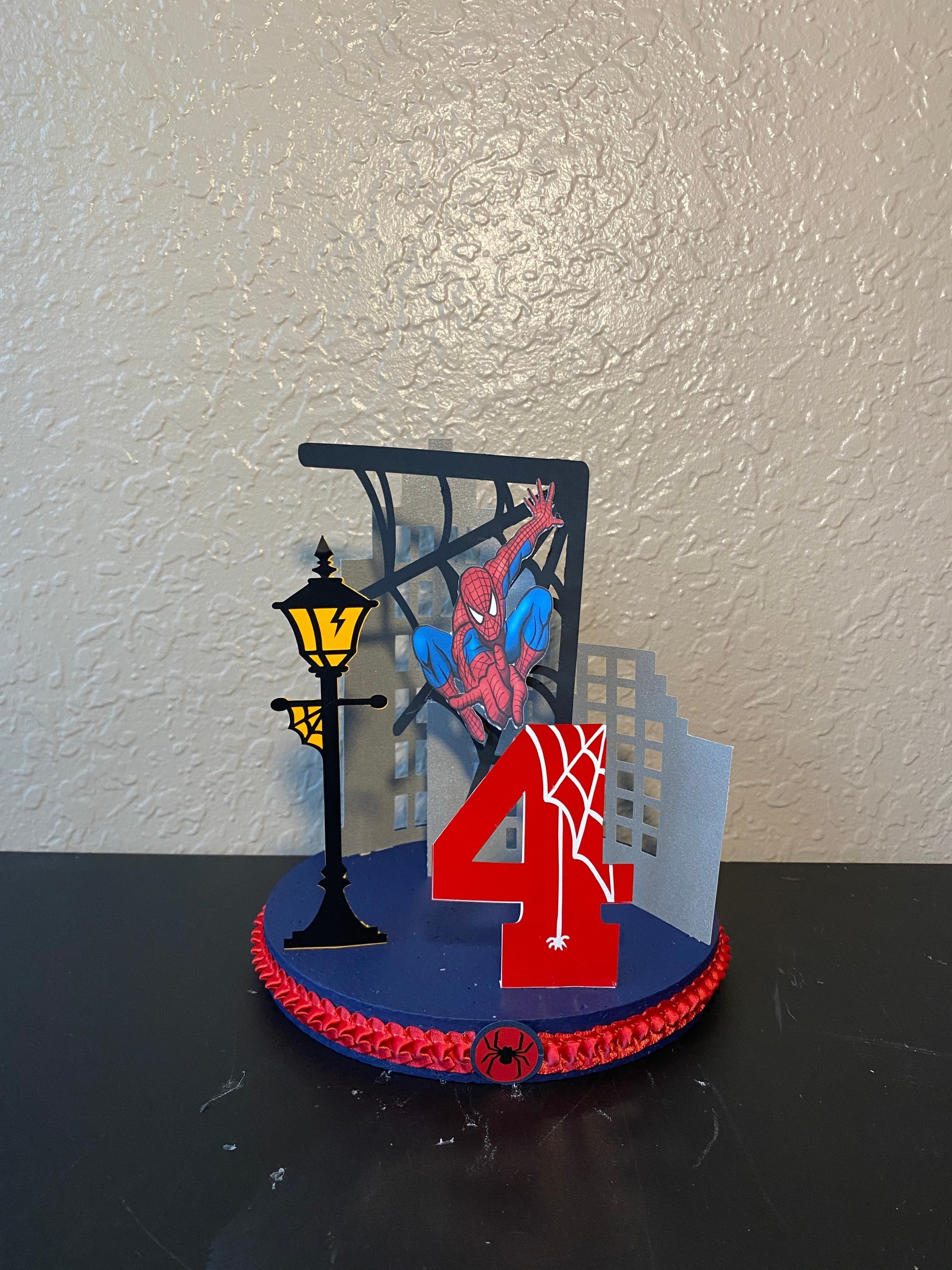 Spiderman Table Decoration Spiderman Centerpieces - Etsy