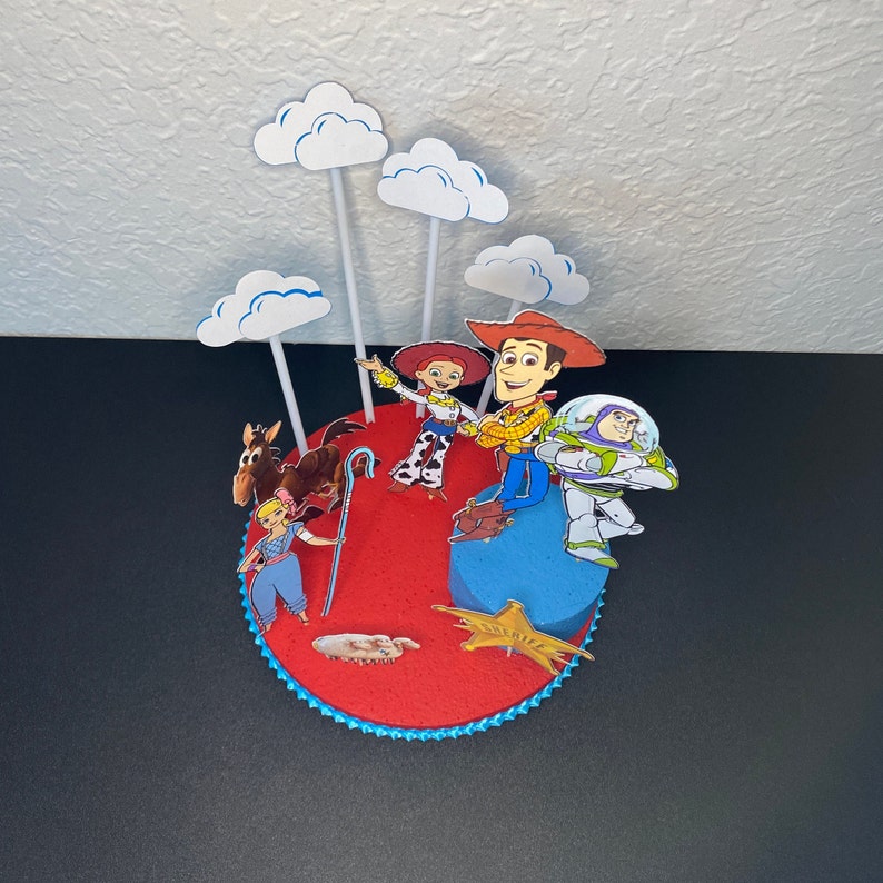 Toy Story Cake Topper Toy Story Center Piece Toy Story Party - Etsy