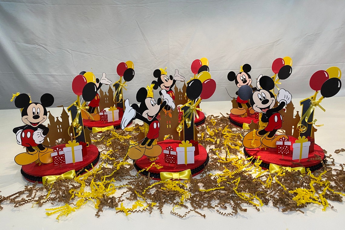Mickey Mouse Centerpiece Mickey Mouse Centerpieces Mickey | Etsy