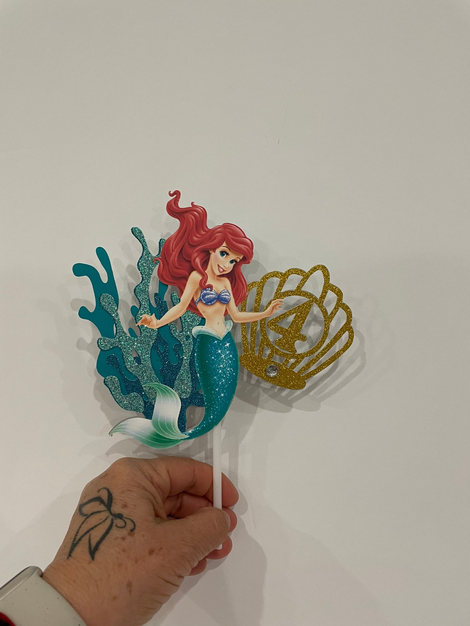 Little Mermaid Cake Topper Princess Ariel Cake Topper - Etsy