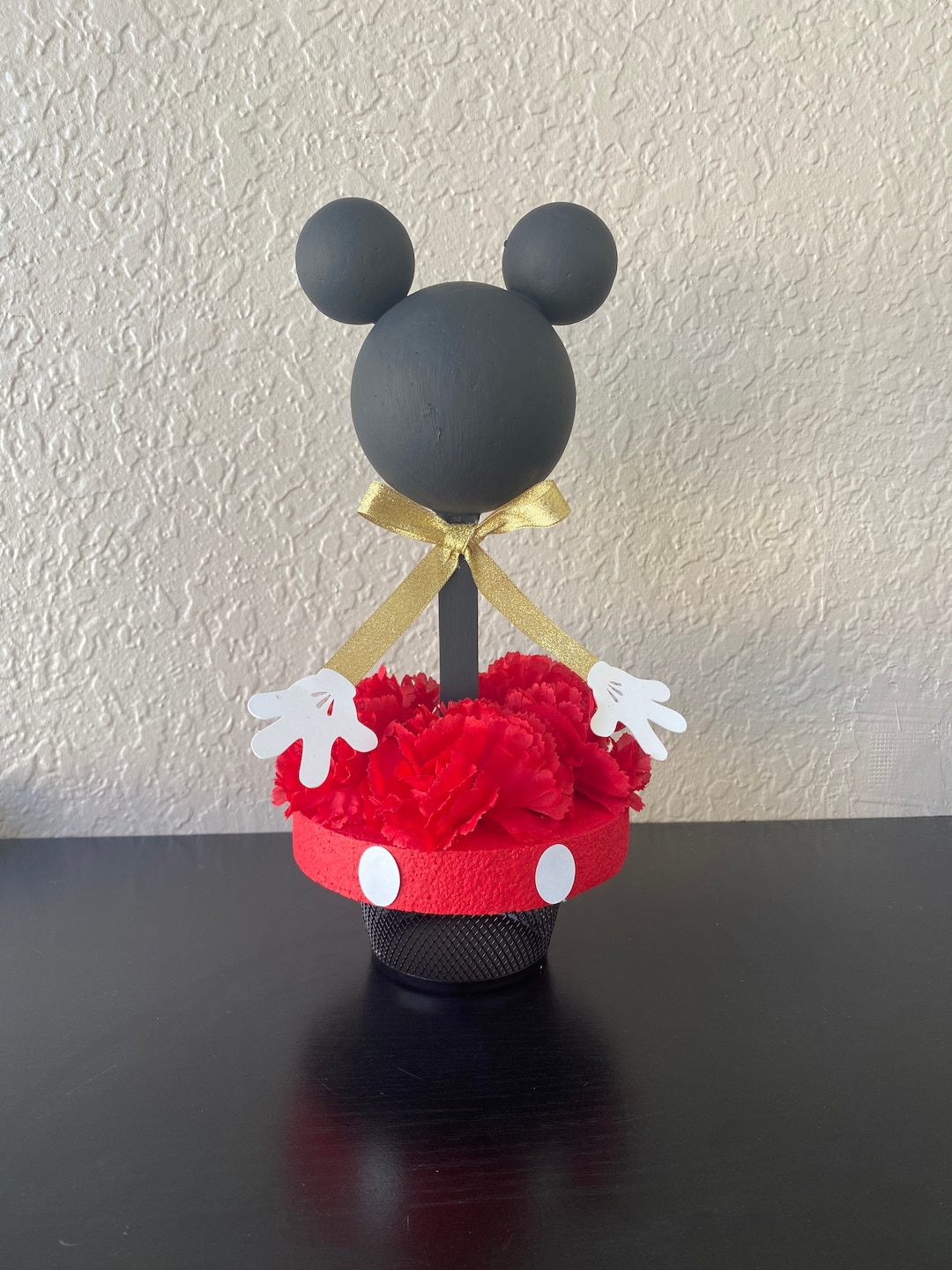 Mickey Mouse Decoration, Mickey Mouse Centerpiece, Mickey Mouse ...