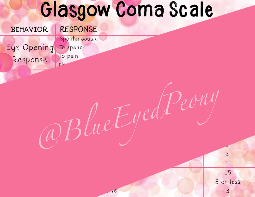 Nursing notes, nursing, NCLEX, Glasgow coma scale, nursing pdf, nurse ...