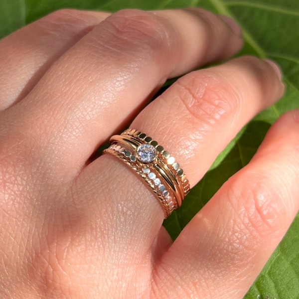 Infinity Gold Ring - Etsy