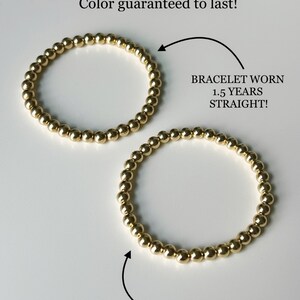 14k Gold Filled Beaded Bracelet, Gold Ball Bracelets, Gold Bracelet Set, Gold Dainty Bracelet ...