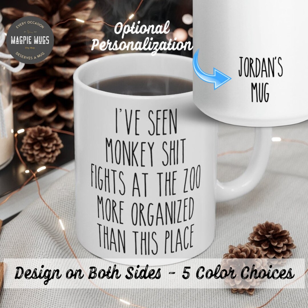 I've Seen Monkey Shit Fights at the Zoo More Organized Than This Place ...