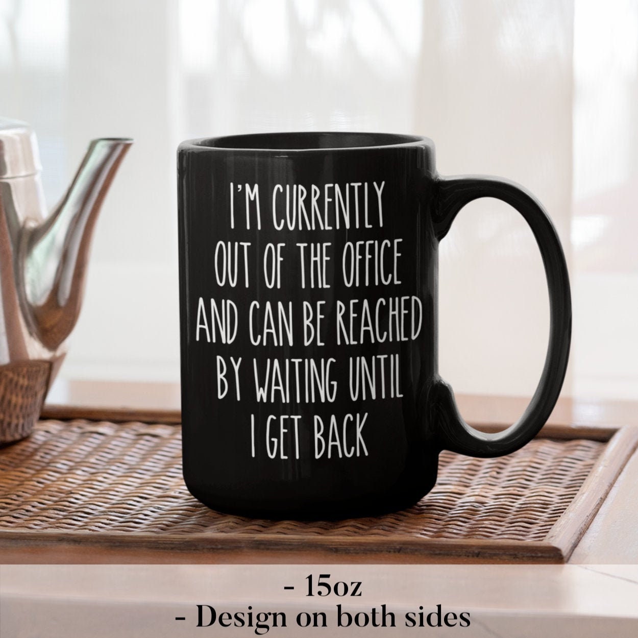 I'm Currently Out of the Office and Can Be Reached by - Etsy UK