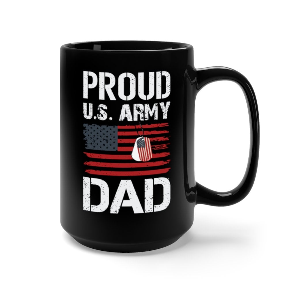 Proud U.S. Army Dad Mug Army Dad Gift Proud Dad Mug Fathers | Etsy