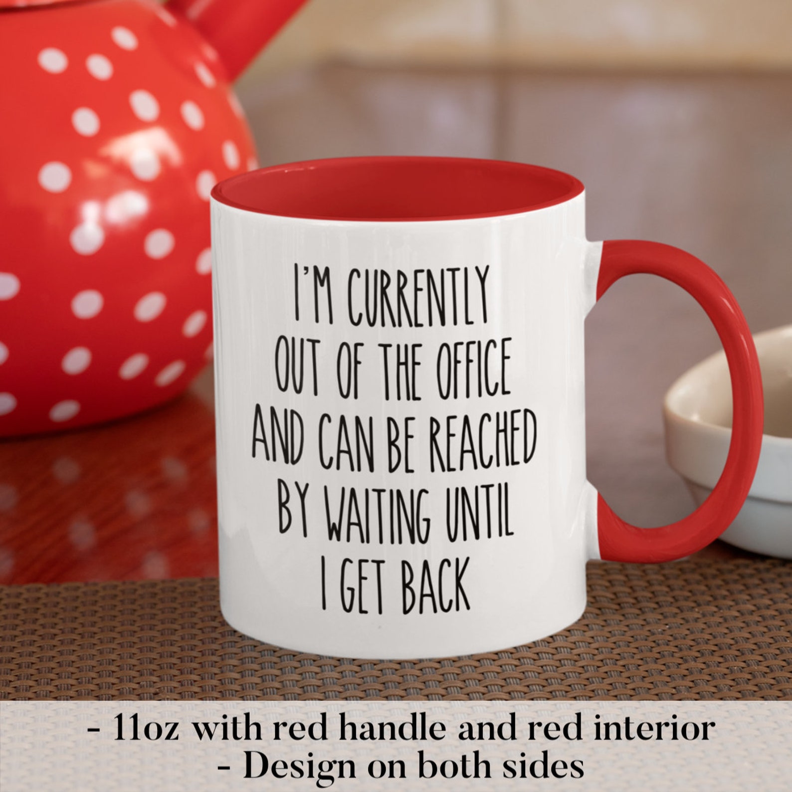 I'm Currently Out of the Office and Can Be Reached by | Etsy