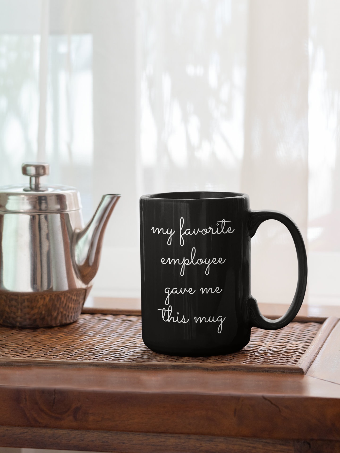 My Favorite Employee Gave Me This Mug Gift for Boss Gift Idea | Etsy