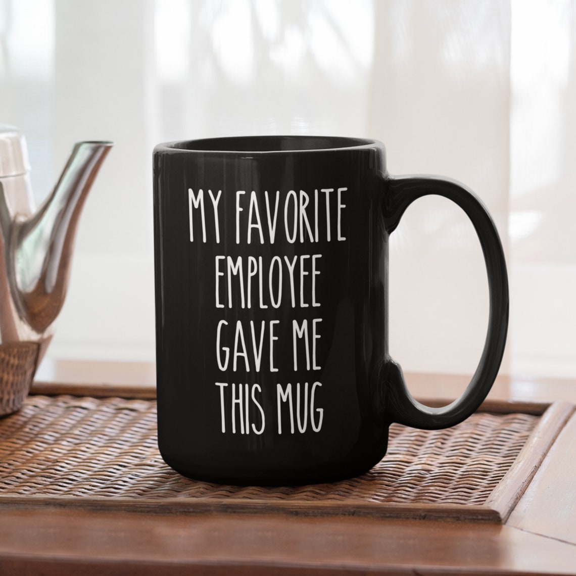 My Favorite Employee Gave Me This Mug Gift for Boss Gift Idea - Etsy