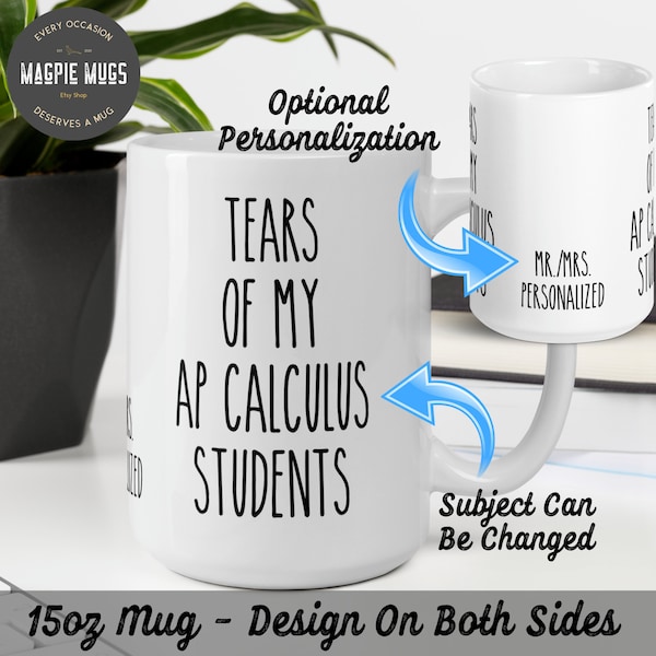 Calculus Mug - Etsy