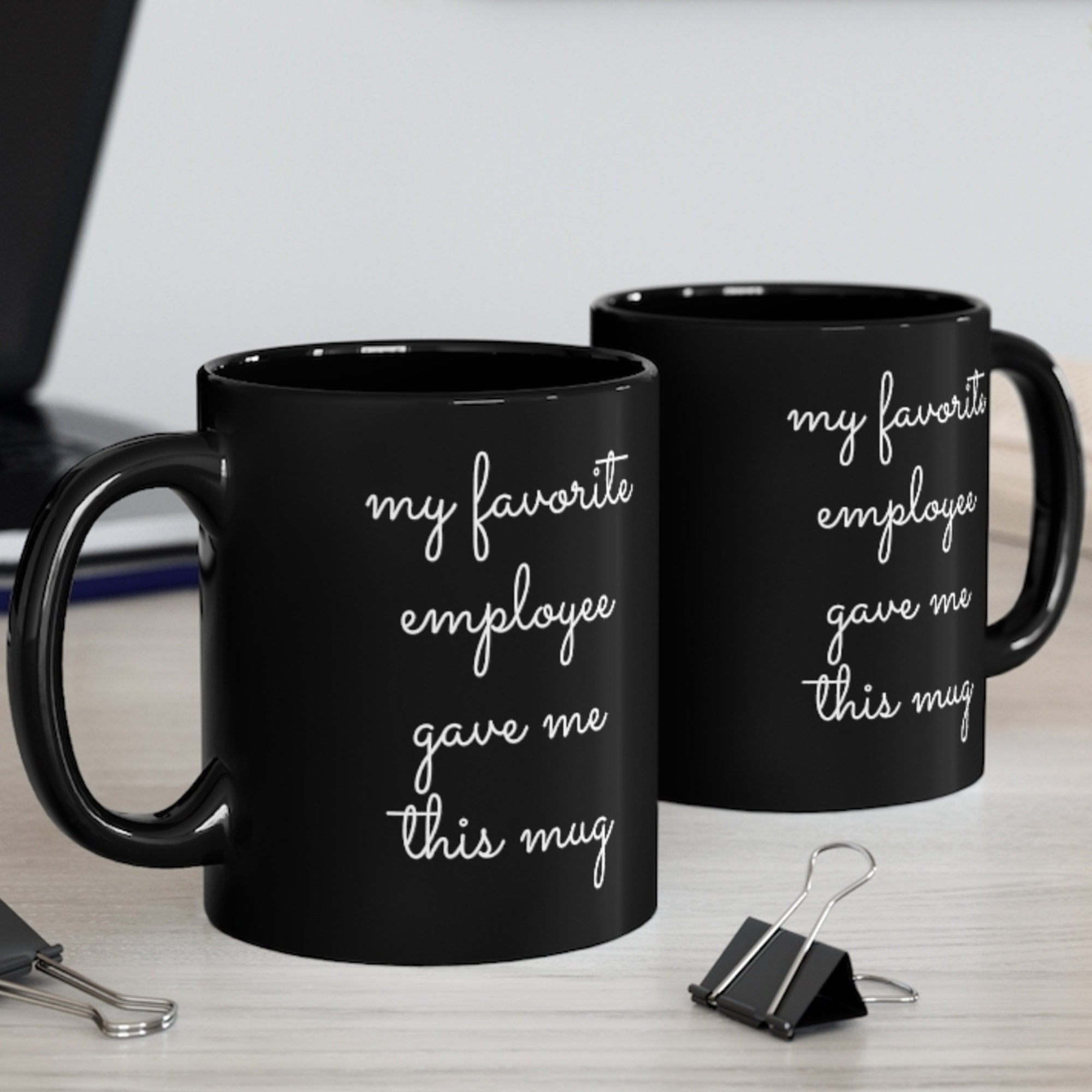 My Favorite Employee Gave Me This Mug Gift for Boss Gift Idea | Etsy