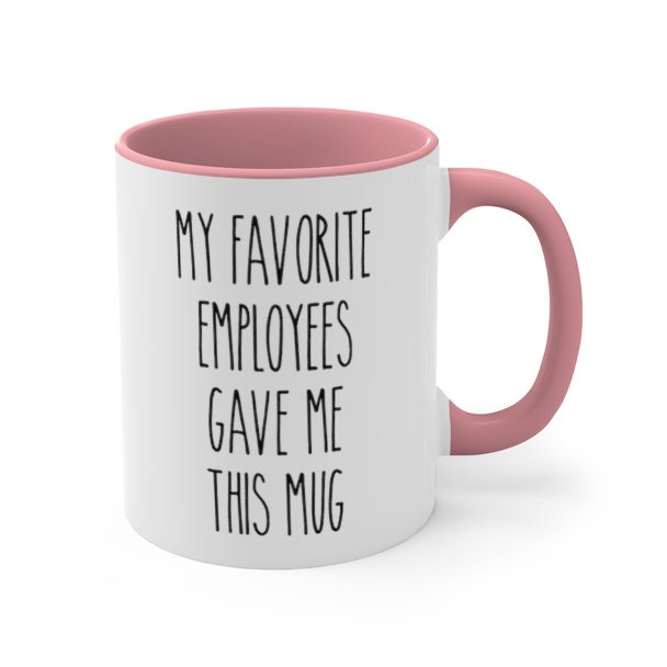 Personalizable My Favorite Employees Gave Me This Mug Gift - Etsy