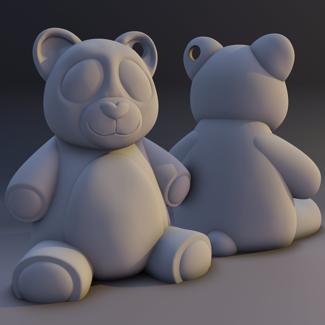 STL File Teddy 3D Printing Trailer Sweet Gift - Etsy