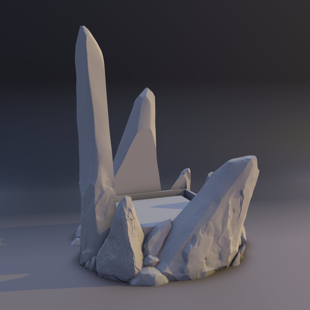 Dnd Cube Holder Rocks STL File 3D Printing Pen and Paper - Etsy