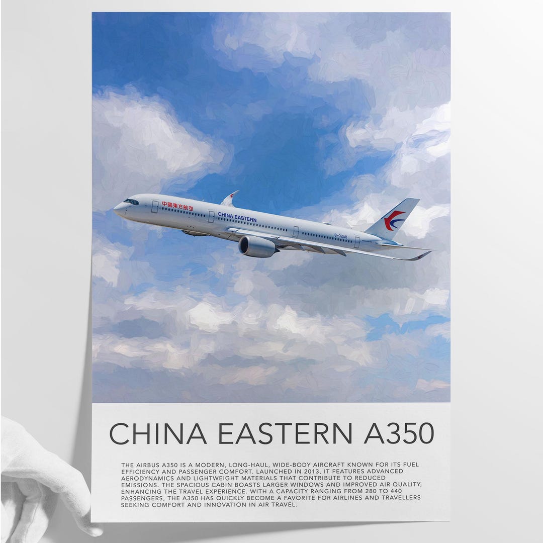 Air China Airbus A350. Poster of an Air China A350. Great Gift for ...