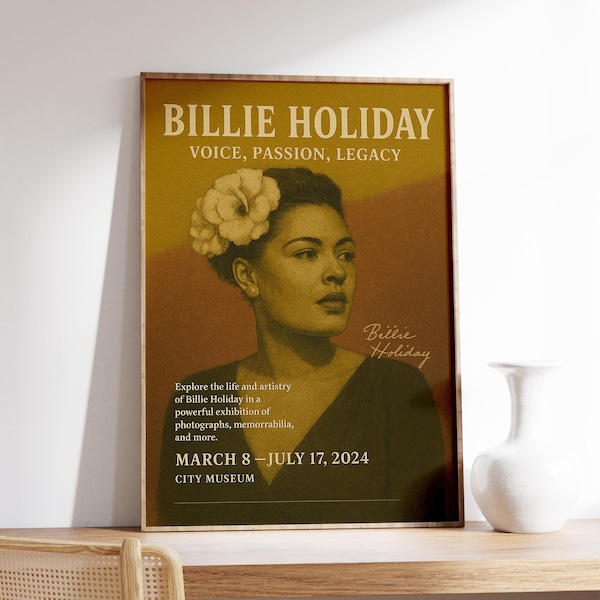 Billie Holiday - Etsy