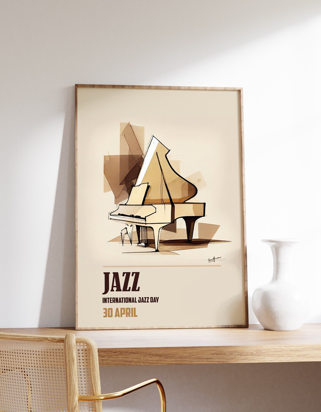 Jazz Poster | Jazz Wall Art | Jazz Print | Jazz Exhibition Art ...