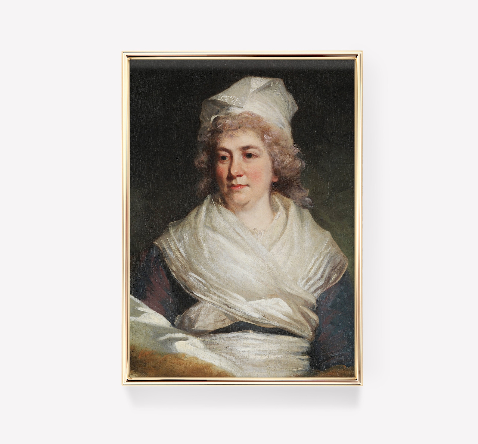 John Hoppner Mrs. Richard Bache 1793 Vintage Poster, Altered Painting ...