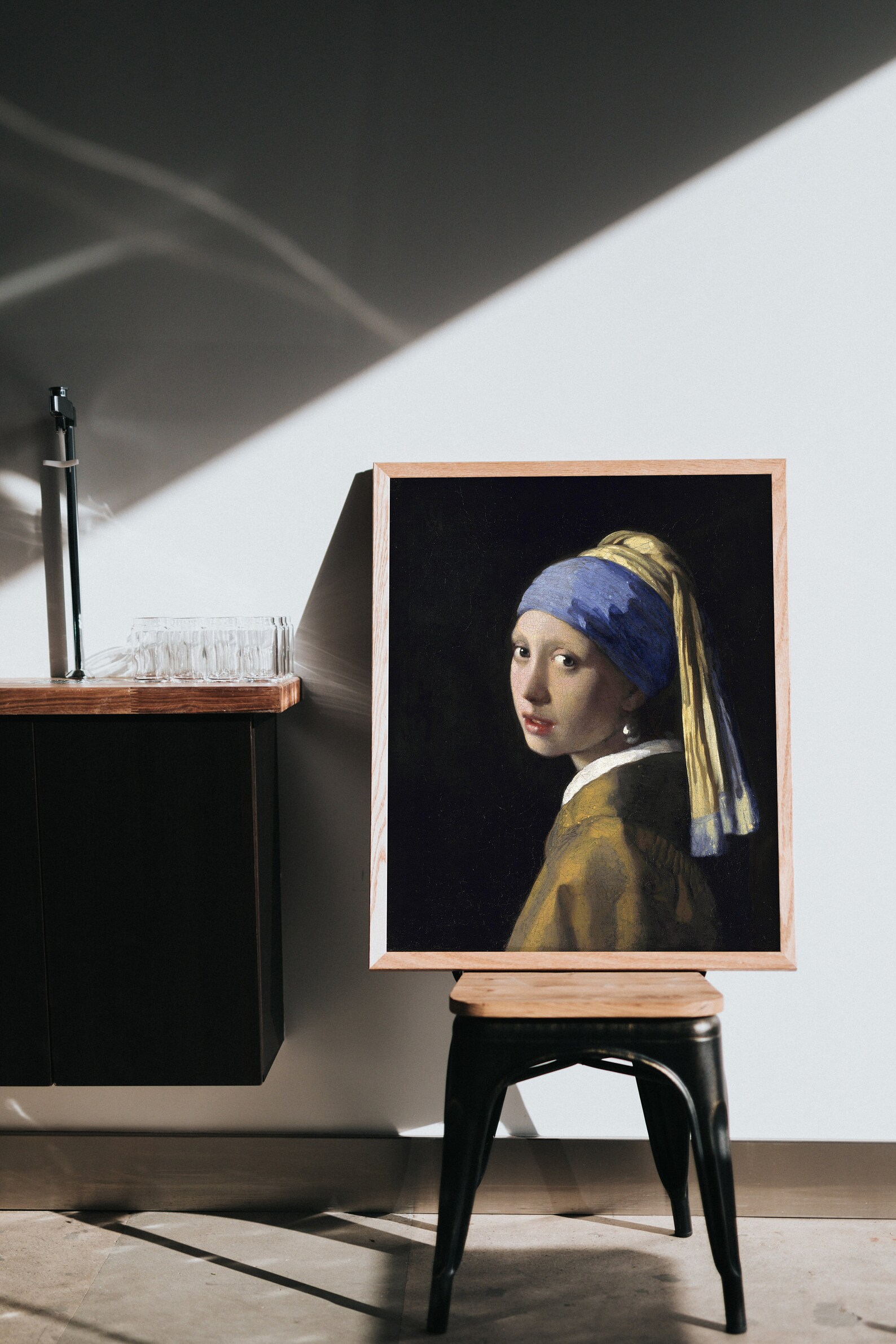 Girl With a Pearl Earring Poster Johannes Vermeer Art Print - Etsy