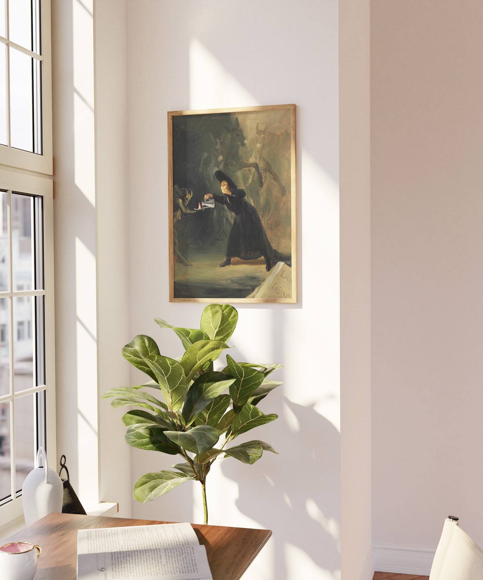 Francisco De Goya the Bewitched Man/the Devil's Lamp - Etsy