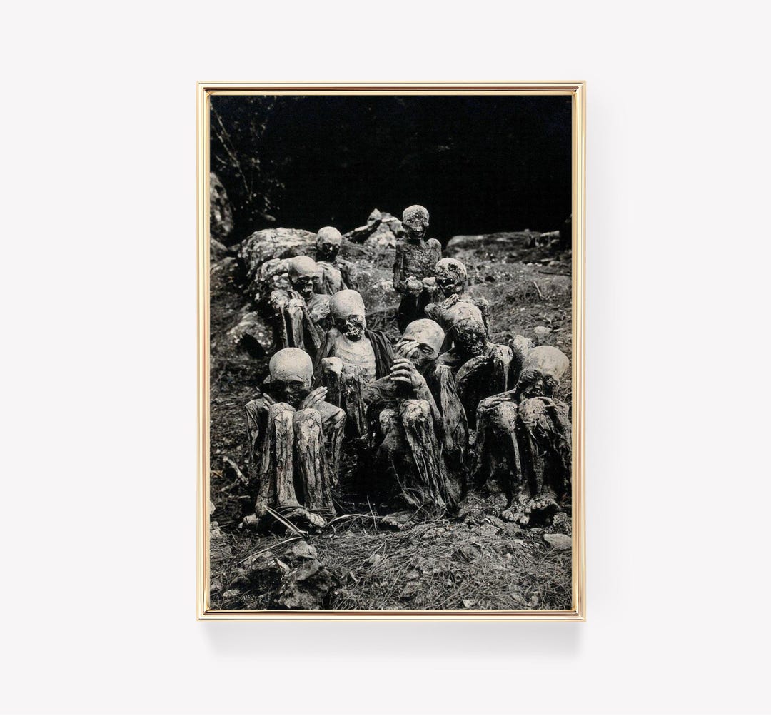 Philippine Mummies Poster | Ancient Art Print | Cultural Artifact ...