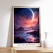 Vintage Alpha Centauri Galaxy Poster | Outer Space Art | Astronomy Wall ...