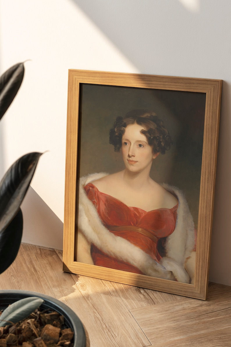 Thomas Sully - John Biddle (1818) | Vintage Poster | Woman Painting ...