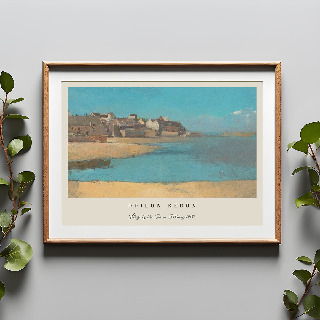 Odilon Redon Art Print | Museum Exhibition Poster | Odilon Redon Poster ...