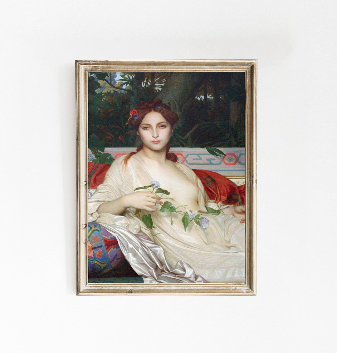 Alexandre Cabanel - Albaydé (1848) | Vintage Poster, French Mature ...