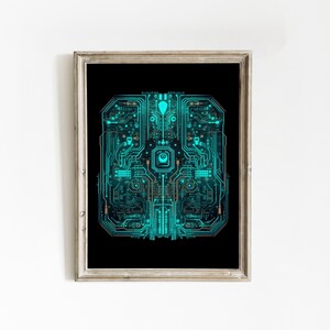 Circuit Board Print Programmer Wall Art Programming Poster Programmer ...