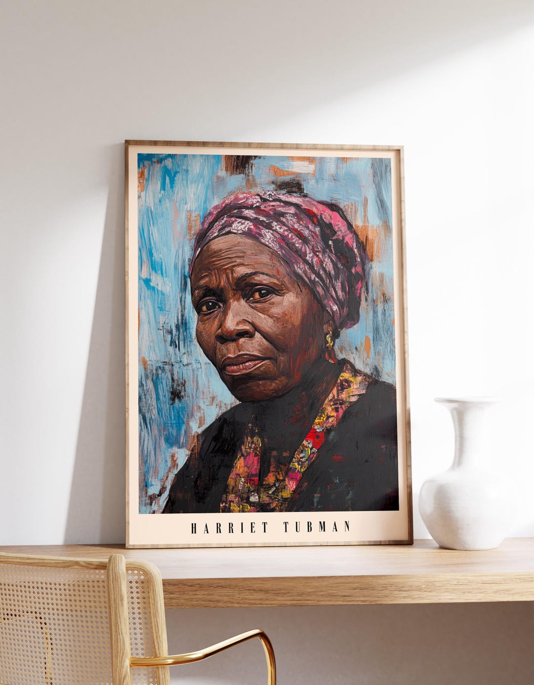 Harriet Tubman Painting